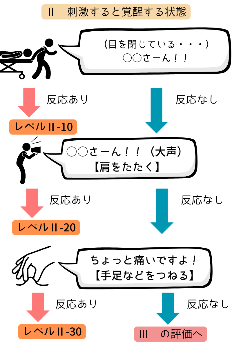 【初心者向け】意識レベルJCS・GCSの違いと使い分け｜評価方法と練習問題つき | ナースジャーナル